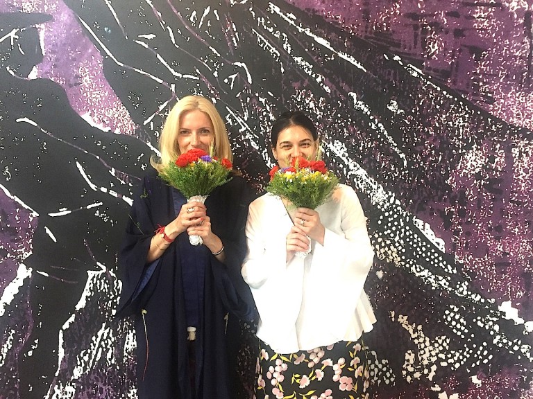 Eva Cerbu. The exhibition - Placerile lui Noe